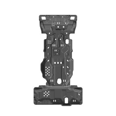 China Protective Armor Fuel Tank Skid Plate for ISUZU MU-X DMAX 4.0mm Aluminum Alloy for sale