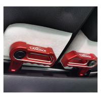 China Jeep Wrangler JK JL Hard Top Roof Removal Switch Handle Aluminum Alloy 0.15kg Red for sale