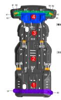 China OEM Manganese Aluminum Alloy RAM 3D Chassis Skid Plate 4.0mm 5.0mm for sale