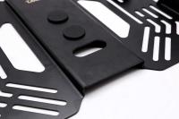 China Black Universal Roof Rack Mounting Brackets Powder Coated for sale