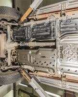 China Jeep Wrangler JL Skid Plate Set 4.0mm Aluminum Alloy Chassis Guard Underbody Protection for sale
