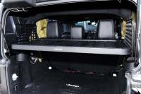 China 4-Door Cargo Storage Interior Rack for Jeep Wrangler JL JK 1901x600x303mm Aluminum Extrusion for sale