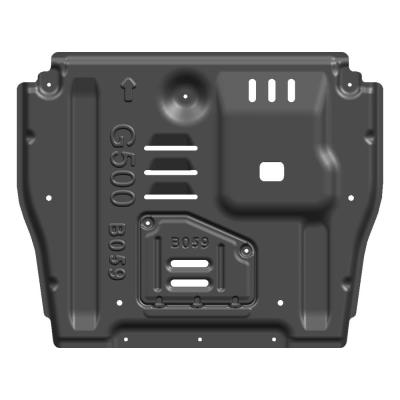 China Custom 4x4 Car Underbody Protection Skid Plate Kit 5.0mm Aluminum Alloy for Landace for sale