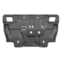 China ISUZU MU-X D-MAX Skid Plate Engine Guard 4x4 Aluminum Alloy 4mm Gray for sale