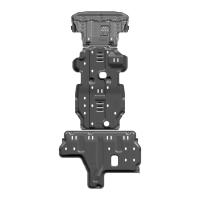 China 4mm Aluminum Alloy Skid Plate for Nissan Terra Terrano Off-Road Underbody Guard for sale