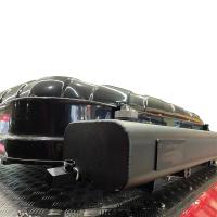 China Off Road 30L Aluminum Alloy Water Tank Car Road Shower with Black Powder Coating for sale