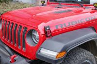 China Custom Hood Catches for Jeep Wrangler JK JL CNC Machined Aluminum Alloy 0.35kg per pc for sale