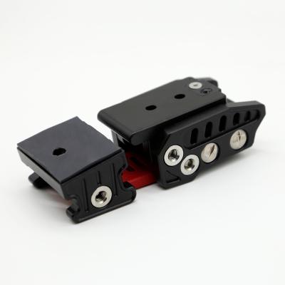 China Jeep Wrangler JK 07 Aluminum Alloy Hood Latch Kit 133mm Black Red for sale