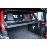 China Black Powder Coated Aluminum Alloy Cargo Rack for Jeep Wrangler JL JK 4 Door 1901x600x303mm for sale