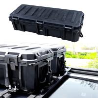 China 110L Roof Cargo Box Heavy Duty Roto Molded LLDPE Tool Storage 1200x470x325mm for sale
