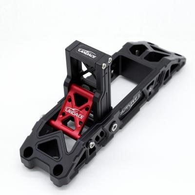 China Aluminum Alloy Door Hinge Folding Step Pedal for Jeep Wrangler JL 330x86x55mm for sale