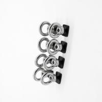 China CNC Machined Stainless Steel Eyebolt and T Bolts M8 for Luggage Rack Hard Anodized for sale