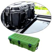 China Off Road Vehicle Roof Rack Mounting LLDPE Car Roof Storage Box 110 Liter 16.5kg for sale