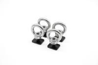 China CNC Machined Stainless Steel Eyebolt and T Bolts M8 for Luggage Rack Hard Anodized for sale
