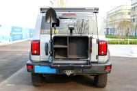 China JEEP Compatible 4x4 Heavy Duty Aluminum Tailgate Storage Box for Tank 300 13.4kg 700x450x317mm for sale