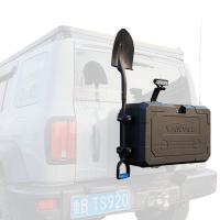 China Customized Off Road Aluminum Tailgate Storage Box 700x450x317mm for Jeep Wrangler Tank 300 for sale