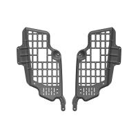 China Aluminum Alloy Rear Window Molle Panel for Toyota 4Runner Black Powder Coating for sale