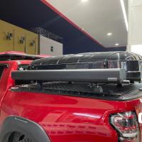 China Aluminum Alloy Solar Road Shower 1450mm Roof Rack Mounted Camping Shower for Off-Road Vehicles for sale
