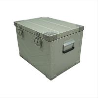 China Aluminum Alloy Camping Kitchen Box 500x350x350mm 38L Powder Coated for Off Road Vehicle for sale