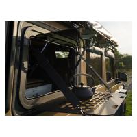 China Aluminum Alloy Rear Gullwing Window for Mercedes G-Class W463 1989 Black Powder Coating for sale