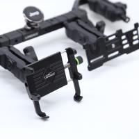 China CNC Machined Aluminum Alloy Center Console Bracket Gopro Holder for Jeep Wrangler 262x488x96mm for sale