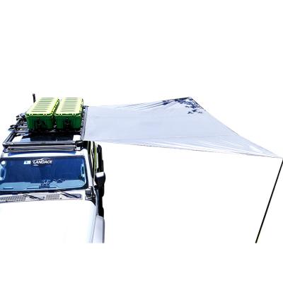 China Aluminum Alloy Pole Waterproof Car Side Camping Tent 5m x 3m for Roof Rack for sale