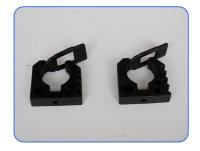 China Universal Rubber Clamps 20-35mm 30-45mm for Shovel Axe Fire Extinguisher Recovery Gear for sale