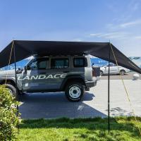 China Waterproof Retractable Car Side Awning 5m x 3m for SUV RV Camping Roof Rack for sale