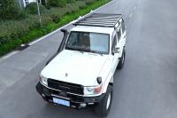 China Aluminum Alloy Roof Rack for 2015-2021 Toyota 4x4 2166x1320x55mm Custom Logo for sale