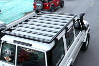 China Aluminum Alloy Roof Rack for 2015-2021 Toyota 4x4 2166x1320x55mm Custom Logo for sale