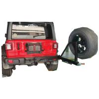 China Carbon Steel Spare Tire Hitch Mount 28kg Heavy Duty Anti Wobble for Off Road for sale