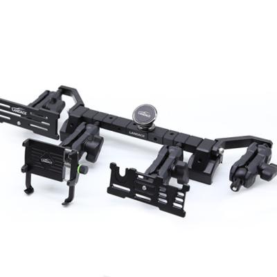 China Aluminum Alloy Center Console Bracket for Jeep Wrangler JL JK 262x488x96mm Phone GoPro Holder for sale