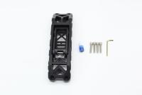 China Foldable Car Foot Pedal for Jeep Wrangler JL JK 330x86x55mm CNC Engraved Aluminum Alloy for sale