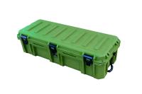 China Heavy Duty Rooftop Tool Box 110 Liter LLDPE Rotomolded Car Roof Storage for sale