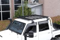China Aluminum Off Road Roof Rack Platform 1400x1320mm for Toyota Land Cruiser LC79 for sale