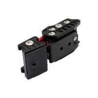 China Black Aluminum Alloy Hood Latch Cover for Jeep Wrangler JL 30x30x30cm Storage Table for sale