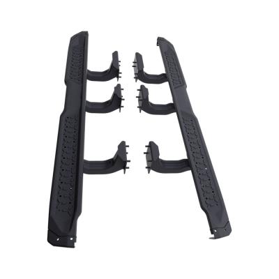 China Aluminum Alloy Side Rails Protection Steps for Jeep Wrangler JL JK 1864mm Length for sale