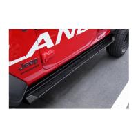 China Aluminum Alloy Side Rails Protection Steps for Jeep Wrangler JL JK 1864mm Length for sale