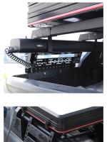 China Aluminum Alloy Roof Rack Mounted Camping Shower 1450x178x120mm 12kg Outdoor Water Storage Tank for sale