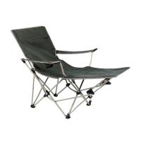 China Foldable Fabric Camping Chair with Footrest Leg Rest 160kg Capacity 68x63x72cm Outdoor Portable for sale
