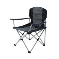 China Folding Aluminium Sun Shade Beach Armchair with Canopy 160kg Capacity 51x83x84cm for sale