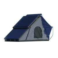 China 4 Person Hard Shell Rooftop Tent 210x143x163cm Aluminum Alloy Clamshell for sale