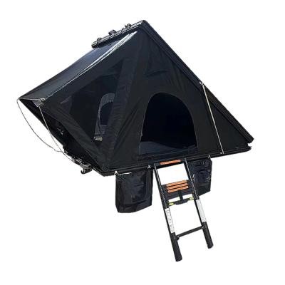 China Waterproof Clamshell Aluminum Hard Shell Roof Top Tent 210x143x163cm for Car Camping for sale