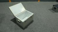 China Homful 38L Aluminum Alloy Insulated Camping Storage Box 500x350x350mm Outdoor Waterproof for sale