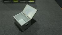 China Homful 38L Aluminum Alloy Insulated Camping Storage Box 500x350x350mm Outdoor Waterproof for sale