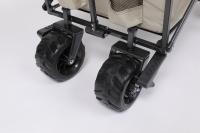 China Folding Camping Wagon 220lb Capacity 39.76x20.08x42.52 Inch Heavy Duty Utility Cart for sale