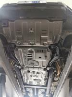 China Aluminum Alloy Mercedes G500 Chassis Guard Engine Skid Plate 5mm Bolt-On for sale