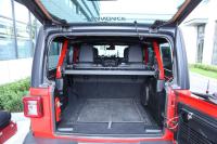 China 4 Door Jeep Wrangler Hardtop Cargo Rack 1901mm Aluminum Storage Shelf for sale