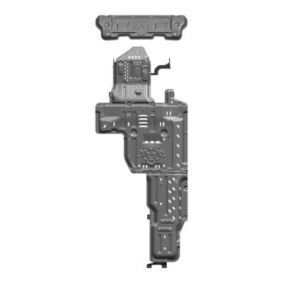 China 4x4 Magnalium Chassis Guard for Jeep Wrangler JL Engine Protection 4mm 5mm for sale