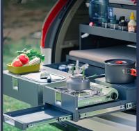 China Custom Powder Coated Camp Kitchen for SUV Truck Van 0.5mm-12mm Steel Aluminum for sale